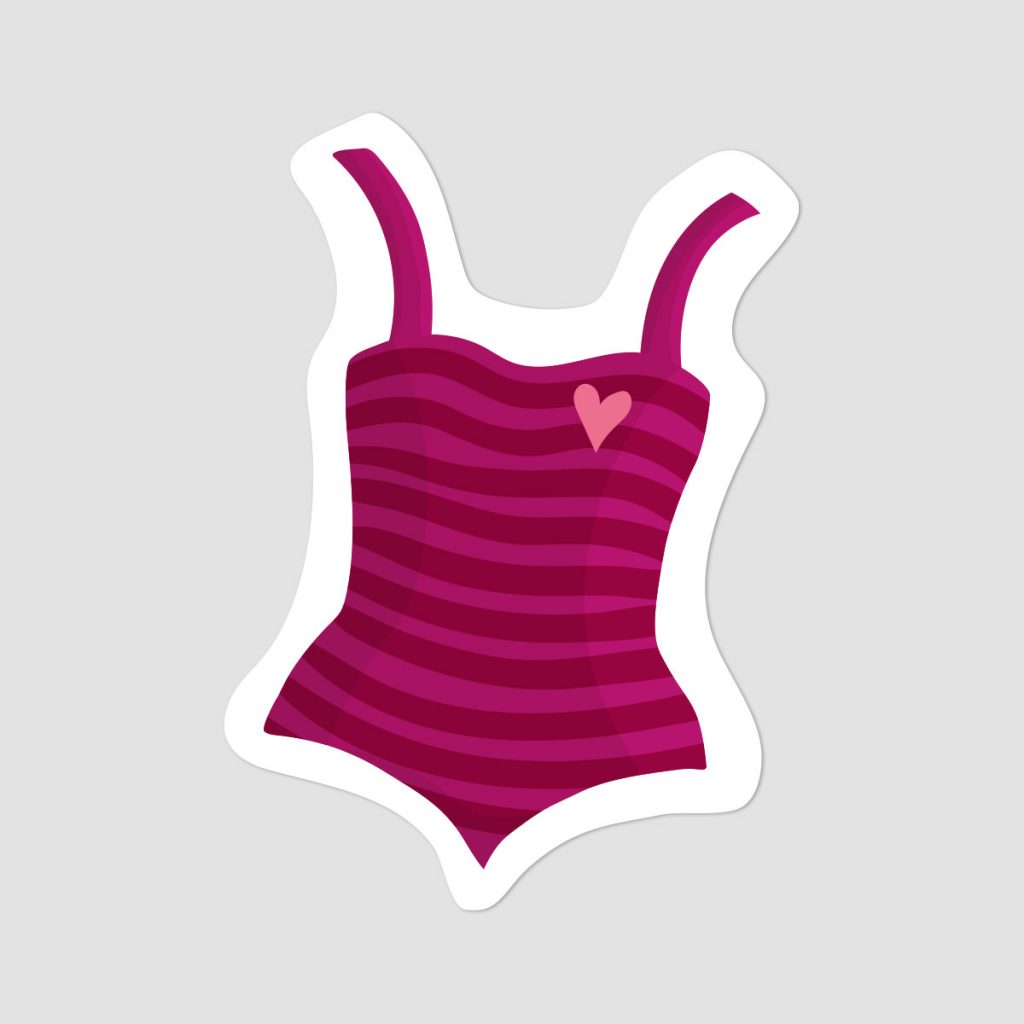 Pegatina Bikini - Somos Pandereta