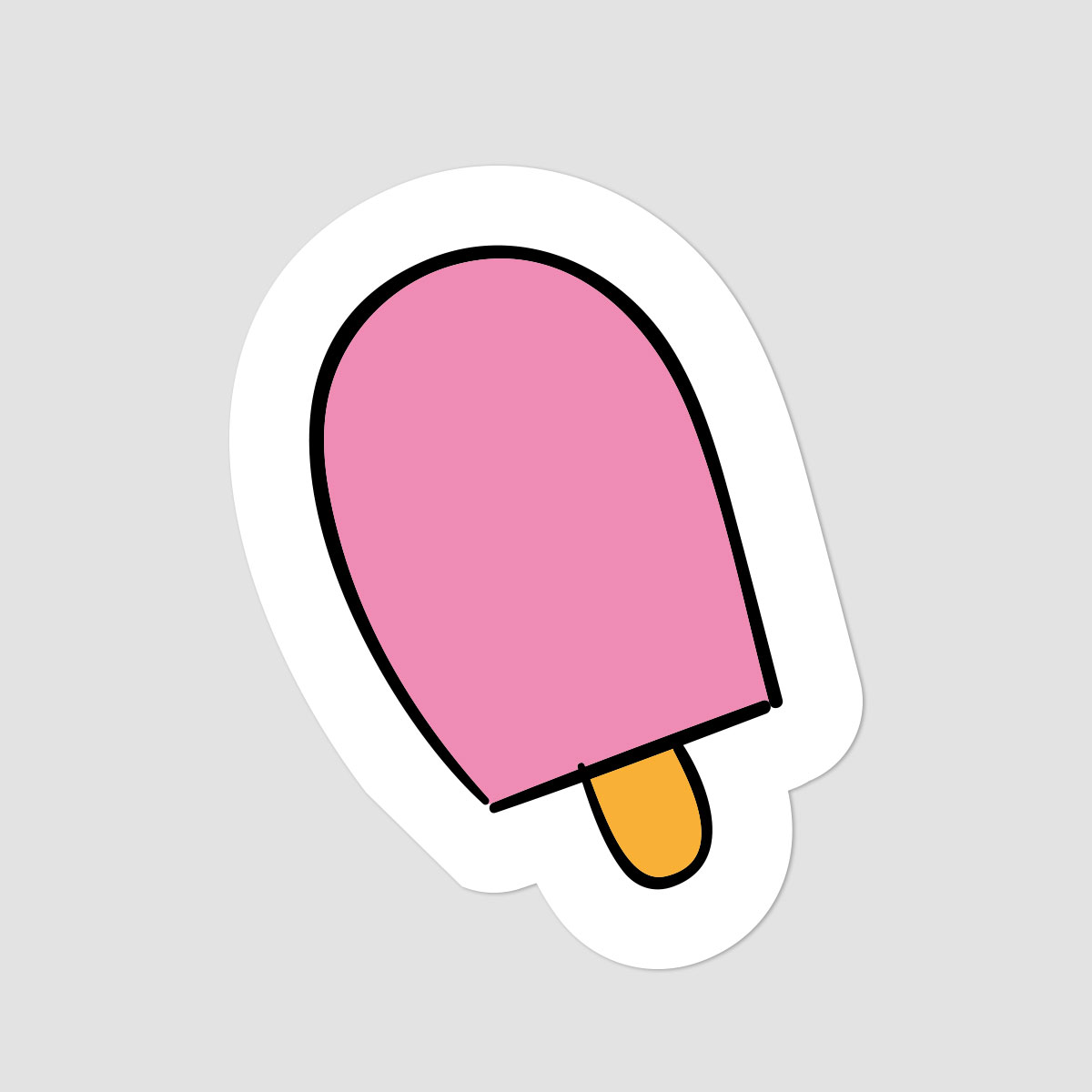 Pegatina Helado - Somos Pandereta